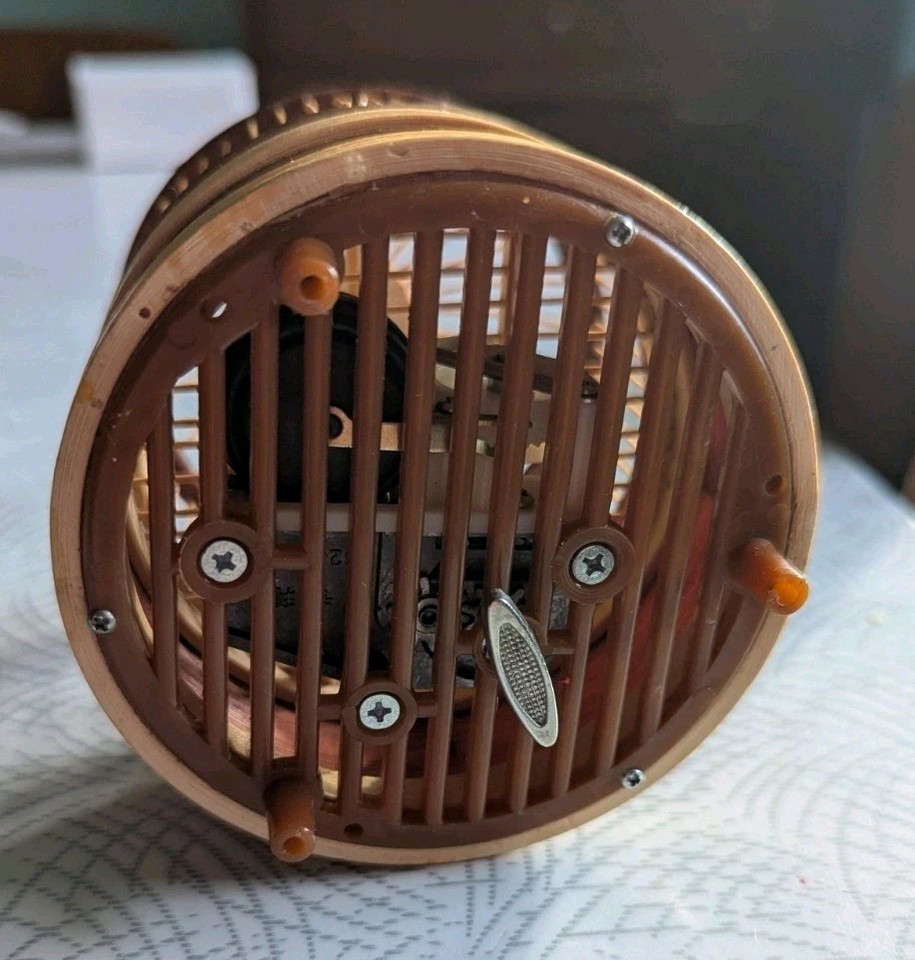 Vintage Wind-up Mechanical Singing Bird Automatronic Animatronic Bamboo ...