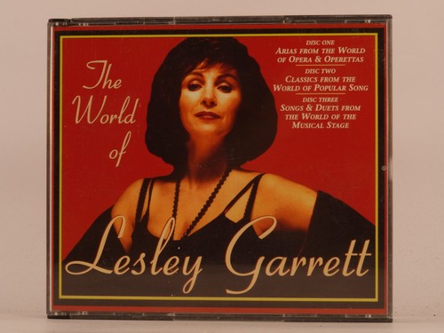 LESLEY GARRETT THE WORLD OF (3XCD) (Z42) 20+ Track CD Album along with ...