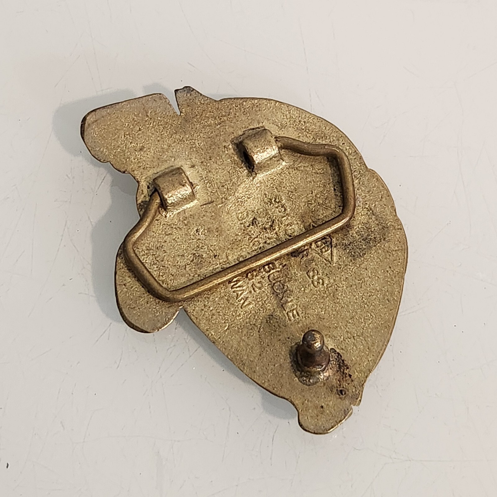 Turtle Belt Buckle Iconic 70s Brass Nautical Hippie B… - Gem