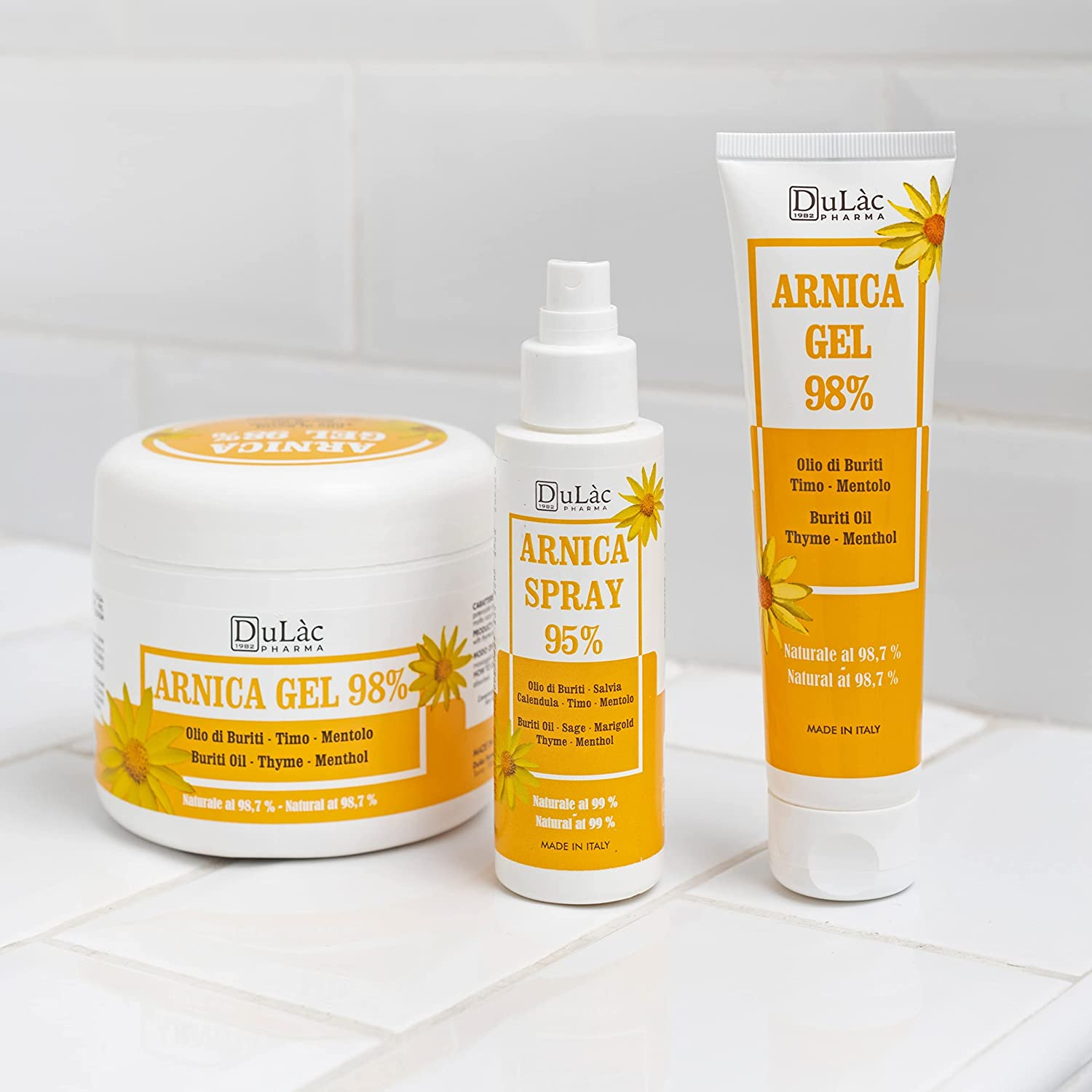 Dulàc Arnica Gel for Bruising and Swelling Maximum Strength (98%) 16.9 ...