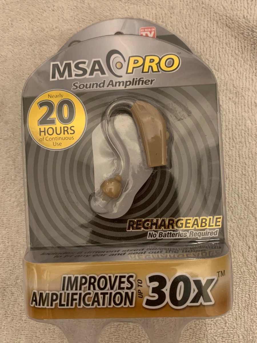 Msa Hearing Amplifier