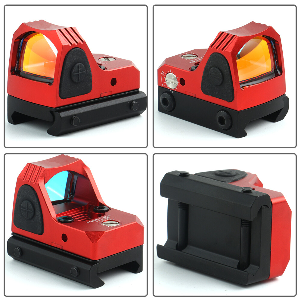 Tactical RMR Reflex Red Dot Sight Scope for Pistol Glock 17 19 with ...