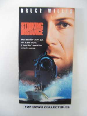 Striking Distance, Bruce Willis, Sarah Jessica Parker VHS Movie | eBay