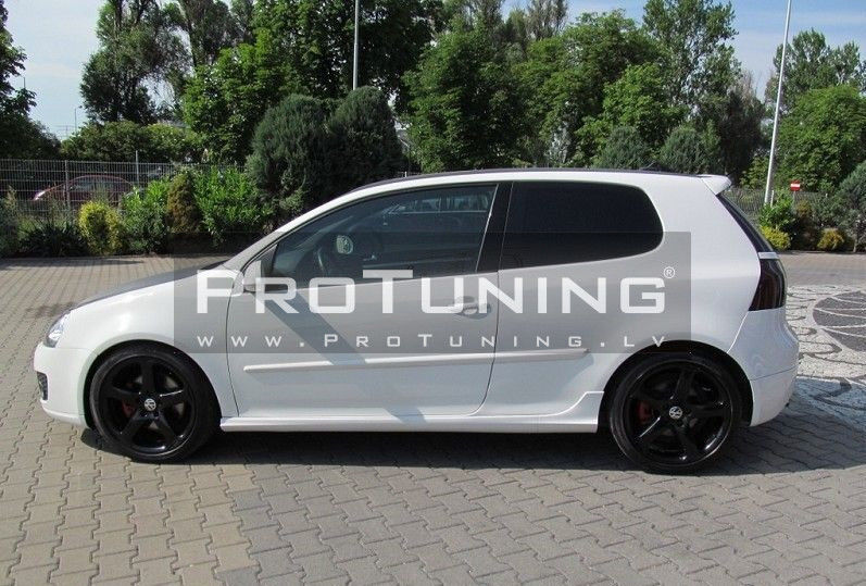 NEW pair of GTI Look Sideskirts/ Sill covers/ Rocker Covers For VW Golf ...