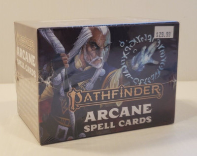 Arcane Spell Cards - Pathfinder 2nd Edition Paizo RPG PF Accessory NEW ...