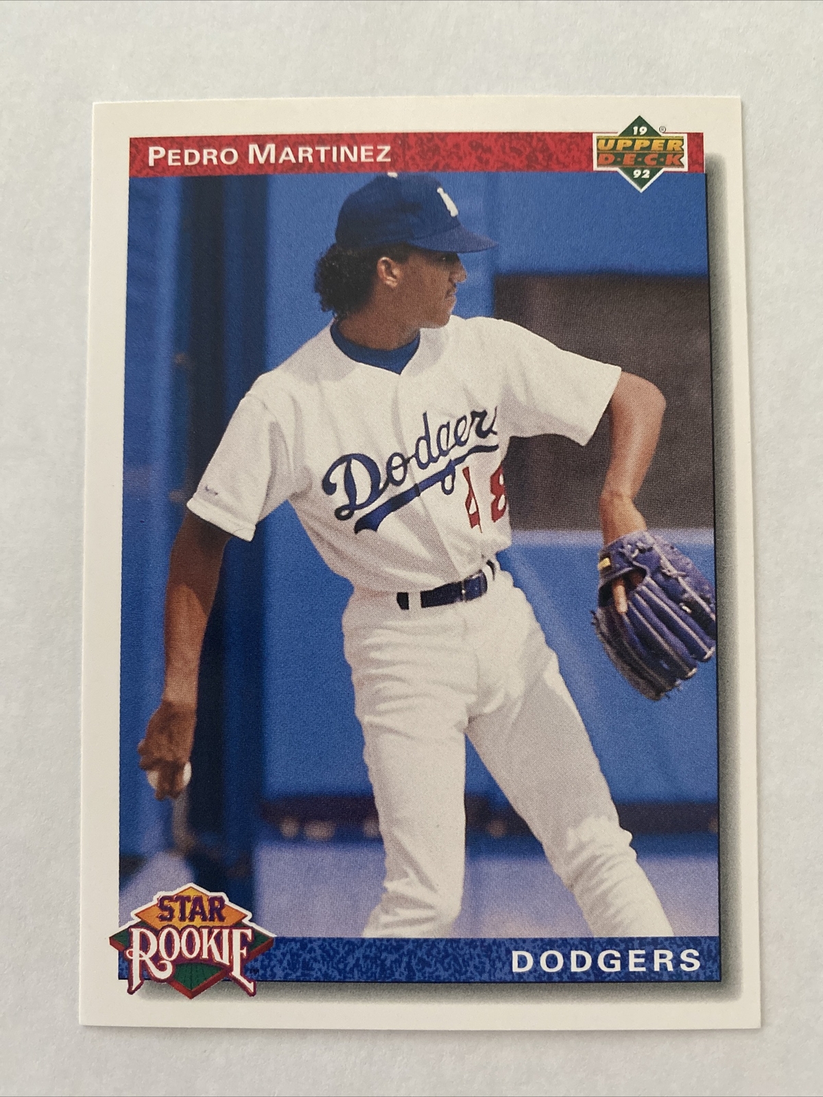 🔥 Pedro Martinez ROOKIE 1992 Upper Deck Star Rookie #18 RC Dodgers 🔥 | eBay