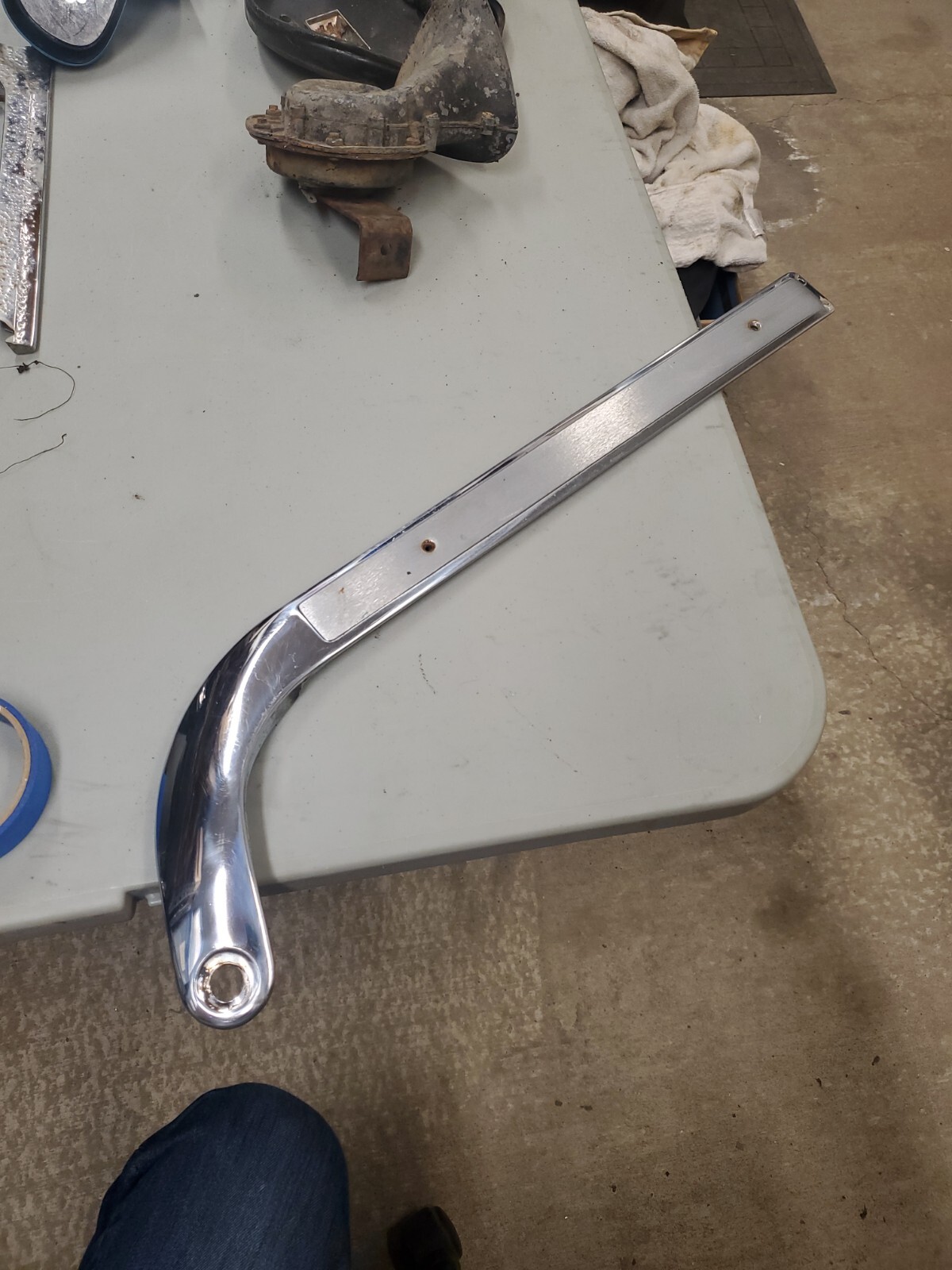 64-65 442 GS Cutlass F85 SKYLARK A body Bucket Seat Stainless Trim ...