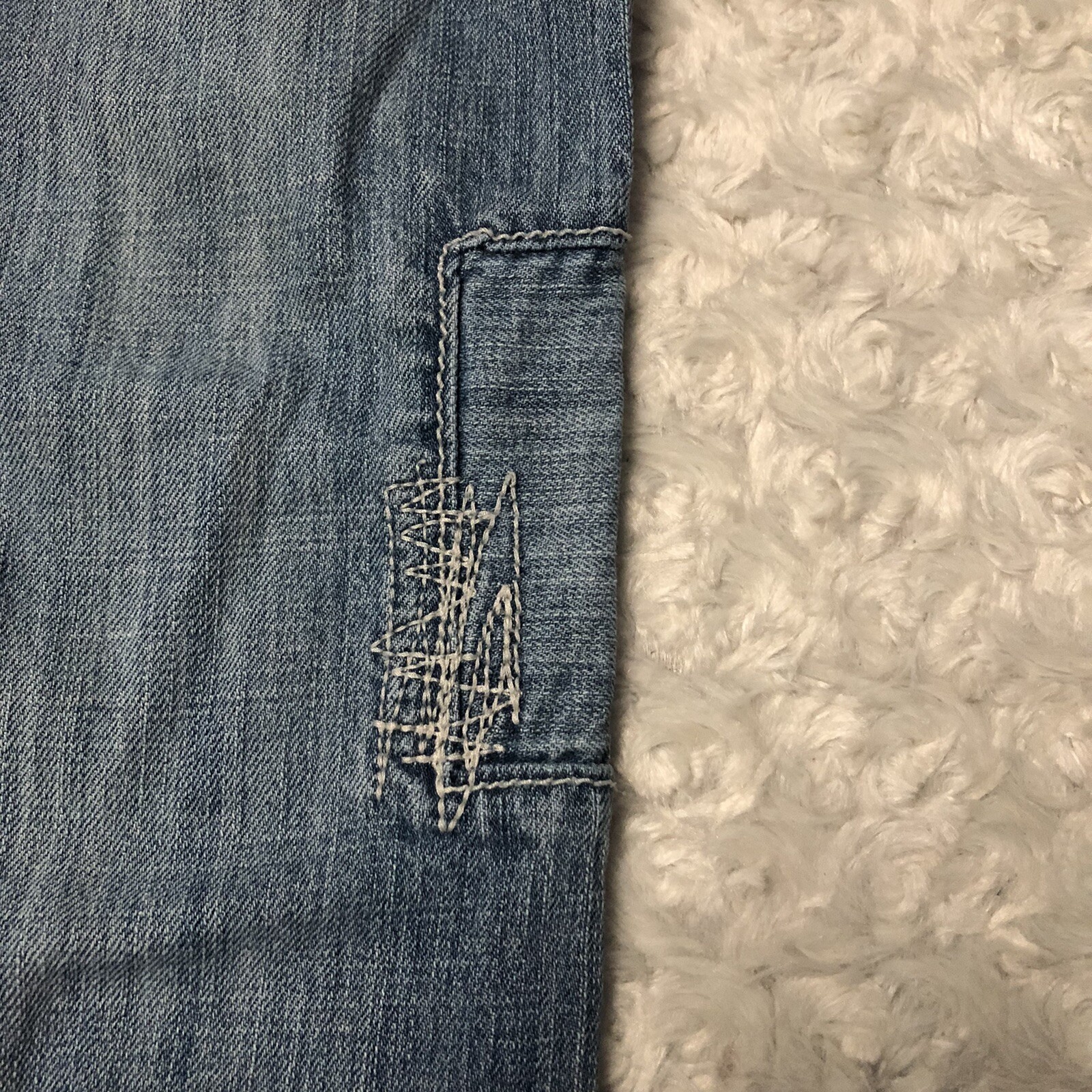 Cruel Girl Jeans Light Wash Charley Boot Cut Crochet … - Gem