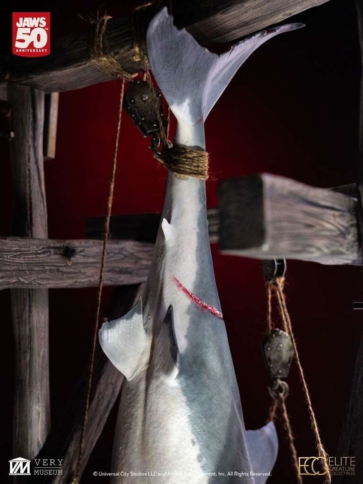 PREORDER JANUARY 2026 JAWS STATUE 1/12 SCALE 76cm MAQUETTE ELITE ...