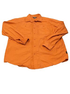 Gander Mountain Guide Series Men’s LS Medium Orange Shirt Size L | eBay