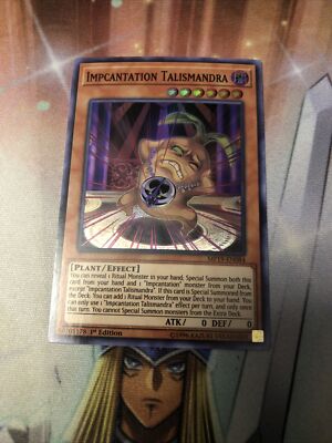 | Yugioh Impcantation Talismandra MP19-EN084 1st Edition NM- 🔥 | | eBay