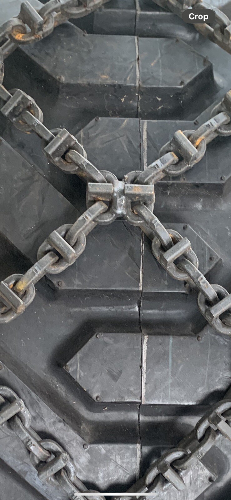 12-16.5 BAR REINFORCED SQUARE SNOW ICE MUD CHAINS SKID STEER TRACTOR ...