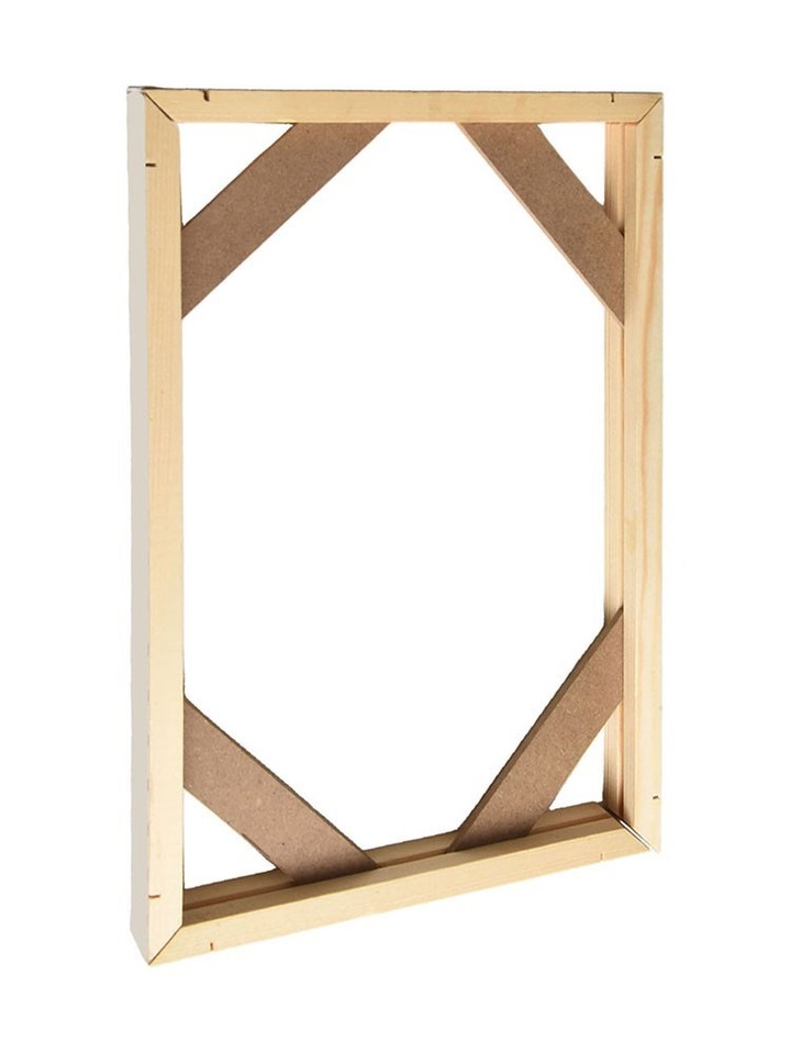 Stylish and Secure Fit Wooden Frame for Canvas Paintings Protect Your ...