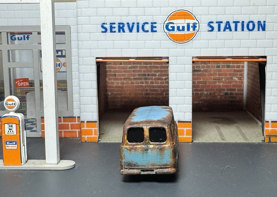 Custom! Matchbox Lesney no. 70 Ford Thames Estate Car Rat Rod Van By ...