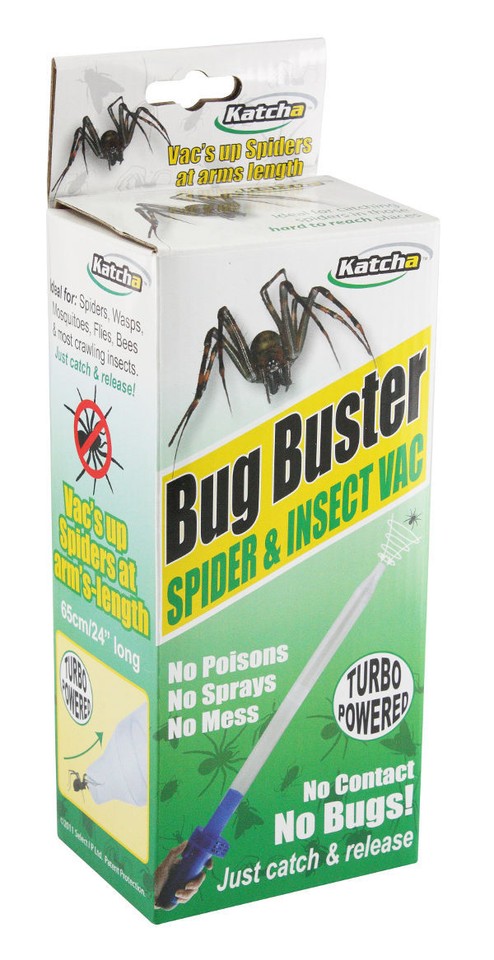 Bug Buster Spider insect fly Catcher humane spider vac not killer ...