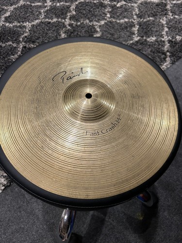 14" PAISTE Signature FAST CRASH Cymbal. 692g. Switzerland. drum ride ...