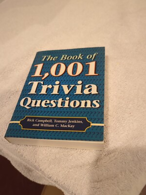 The Book of 1,001 Trivia Questions by rick-campbell Book The Fast Free ...