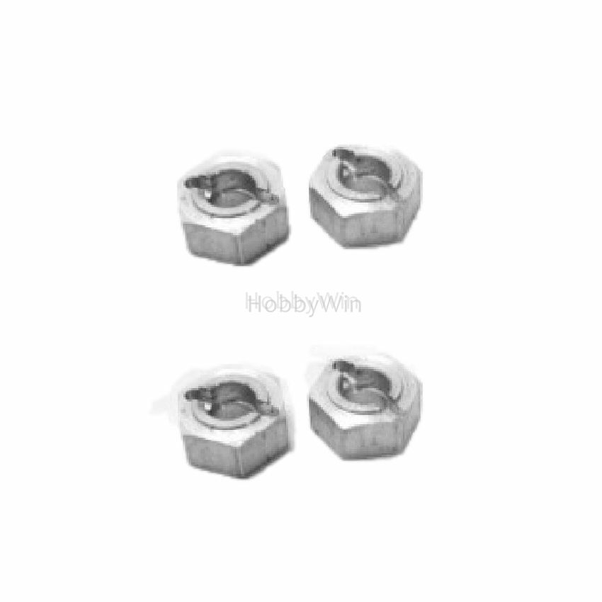 HBX part H501R Wheel Hex Alum 4P for Haiboxing 1/8 Scale Electric RC ...