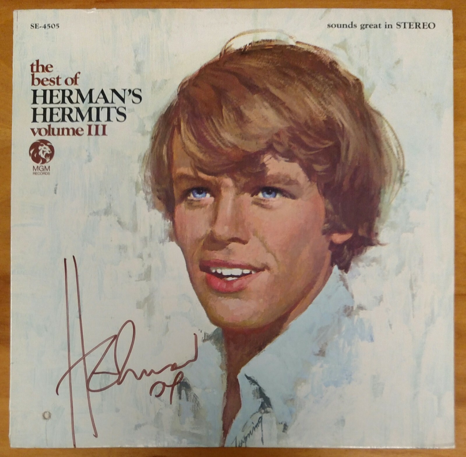 The Best of Herman's Hermits Volume III SIGNED by Peter Noone AUTOGRAPH ...