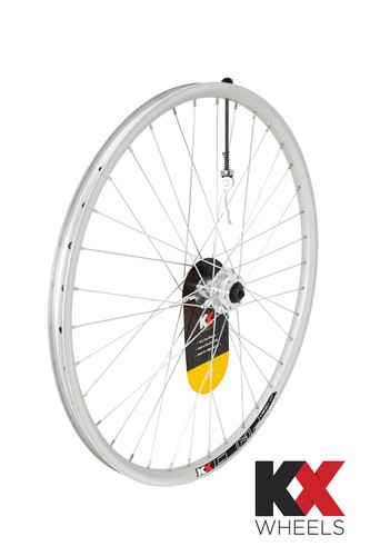 KX Wheels Double Wall QR Disc 26 Inch Front Bike Wheel Silver Free ...