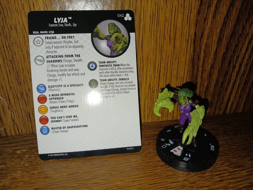 LYJA 042 Fantastic Four Future Foundation Marvel Heroclix Rare | eBay
