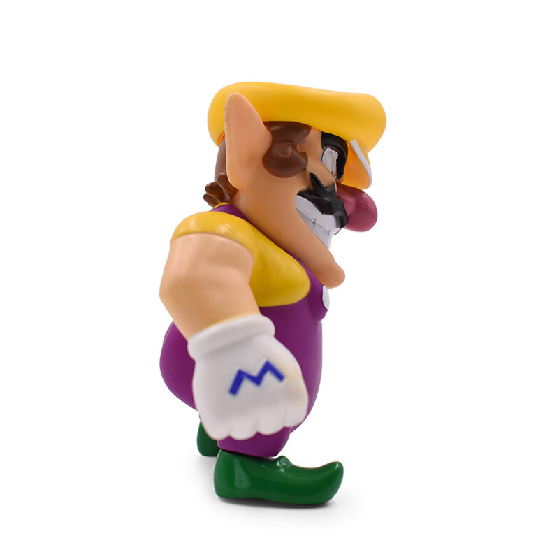 Super Mrario Bros PVC Figures Wario Waluigi Collectible Model Toy Doll ...
