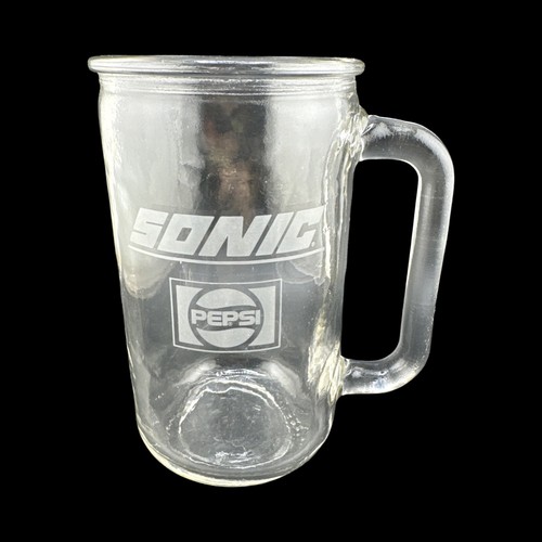 Sonic Pepsi Glass Cup | eBay