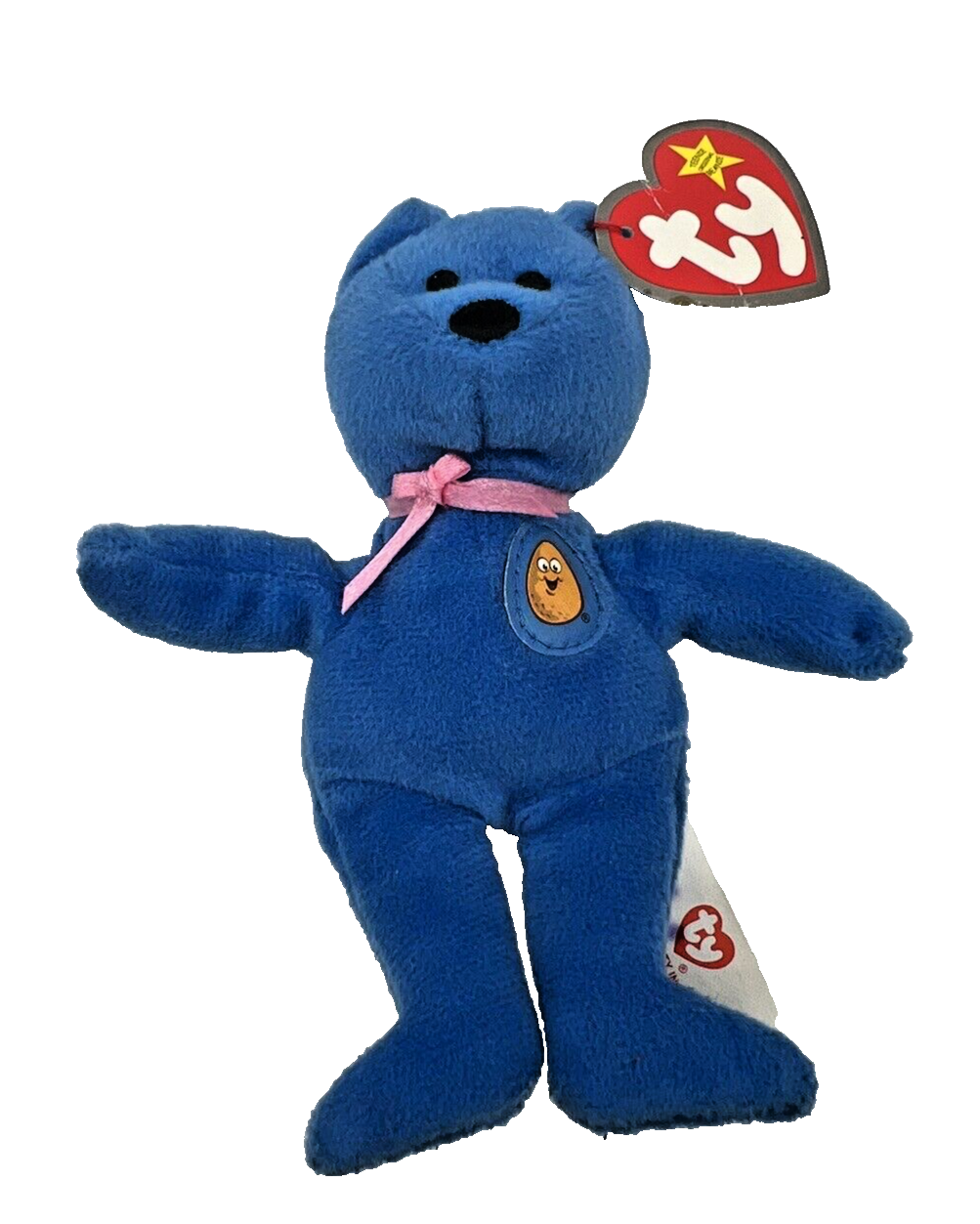 Vintage Ty Beanie Baby McNuggets The Bear Blue McDonald's Plush 2004 | eBay