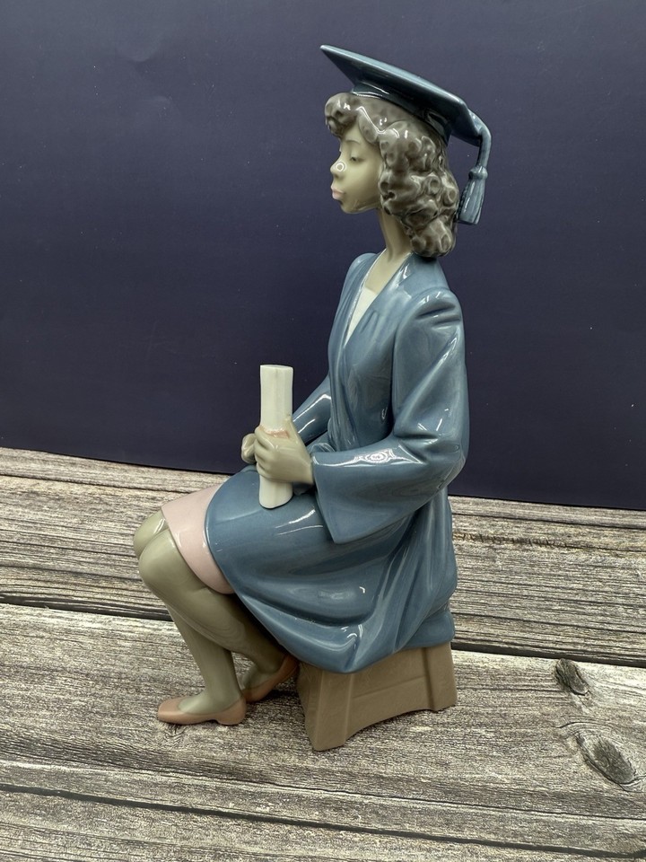 LLADRO 5546 Reaching the Goal Black Legacy Collection Mint Condition | eBay