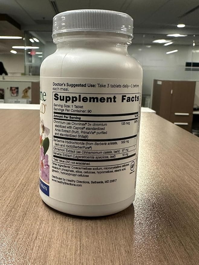Dr. Whitaker GlucoGold Berberine 90 Tablets – New And Sealed – 4/2027 ...