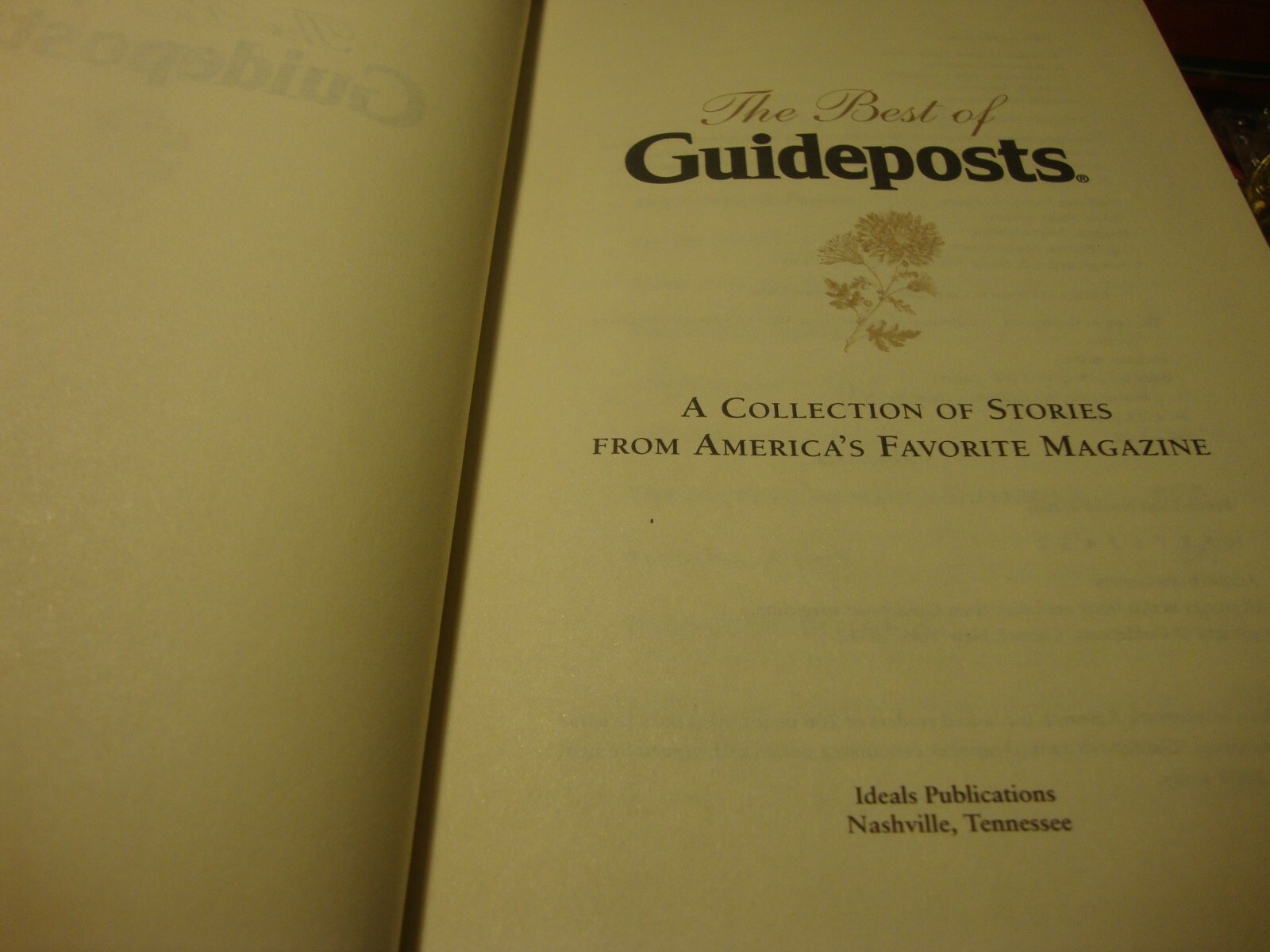 The Best of Guideposts IDEALS~Collection Stories~America's Favorite ...