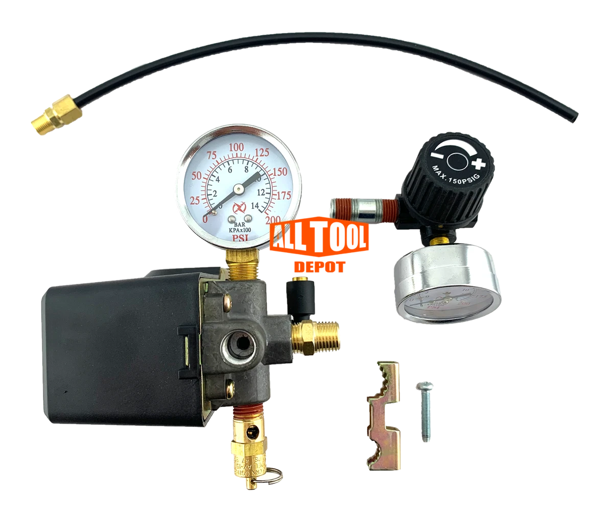 Air Compressor Pressure Gauge