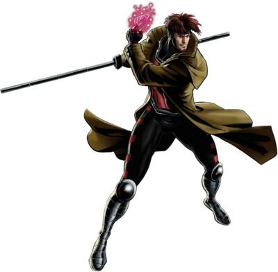 GAMBIT X-men Decal Removable WALL STICKER DIY Decor Art Marvel Xmen ...