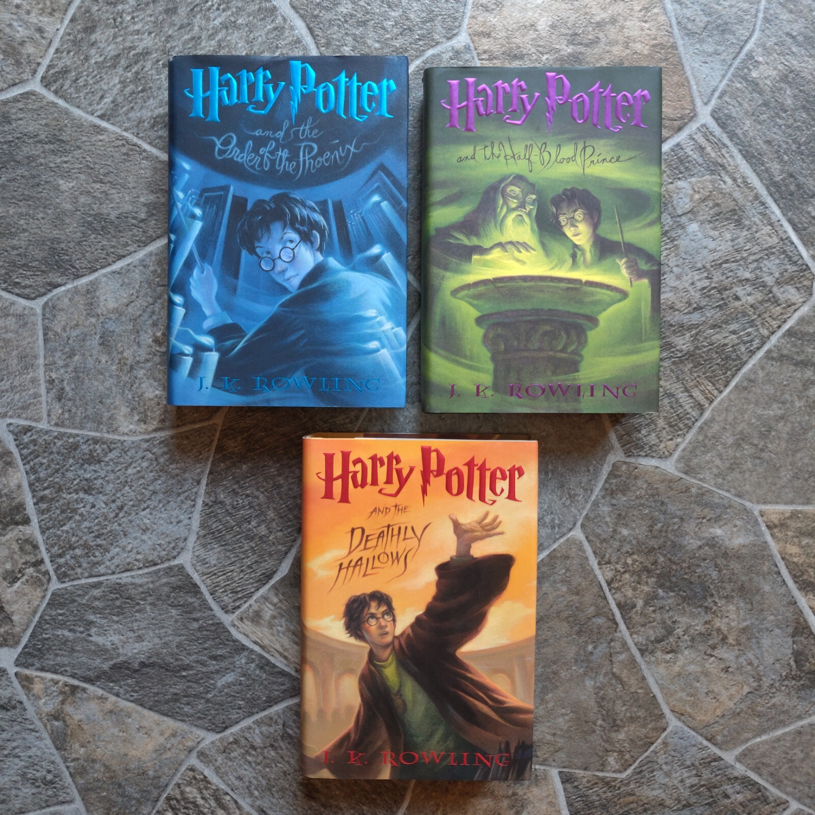 Harry Potter Book Covers American