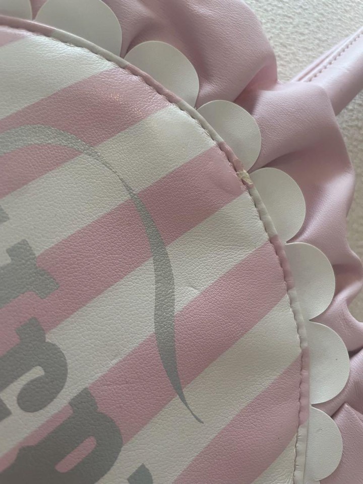 Vintage Angelic Pretty Melody Toys Striped Handbag Pink | eBay