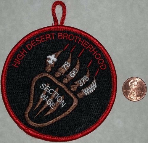 GILA W6E OA 378 78 66 BSA YUCCA TX BROTHERHOOD BEAR CLAW POCKET PATCH 4 ...