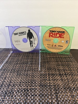 2 Game Lot-Tony Hawk Ride & Tony Hawk Proving Ground (Wii) Disc only ...