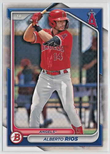 2024 Bowman Baseball - Alberto Rios - Los Angeles Angels - Prospect - # ...