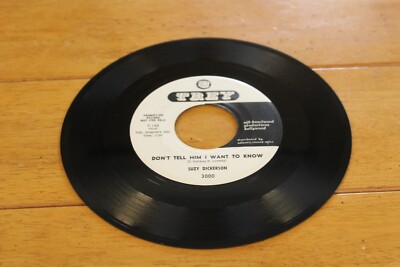 SUZY DICKERSON CRAZY LITTLE DREAM / DON'T TELL HIM I WANT TO KNOW 45RPM ...