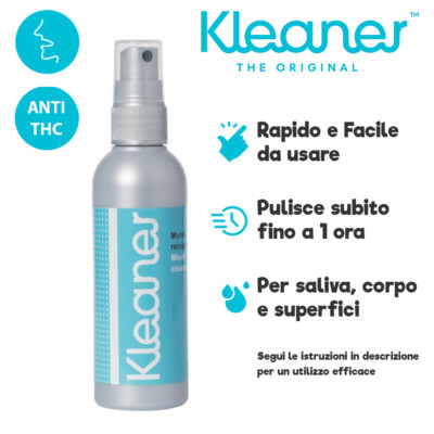 Kleaner 100ml Spray Anti THC - Pulisce bocca pelle e superfici | eBay
