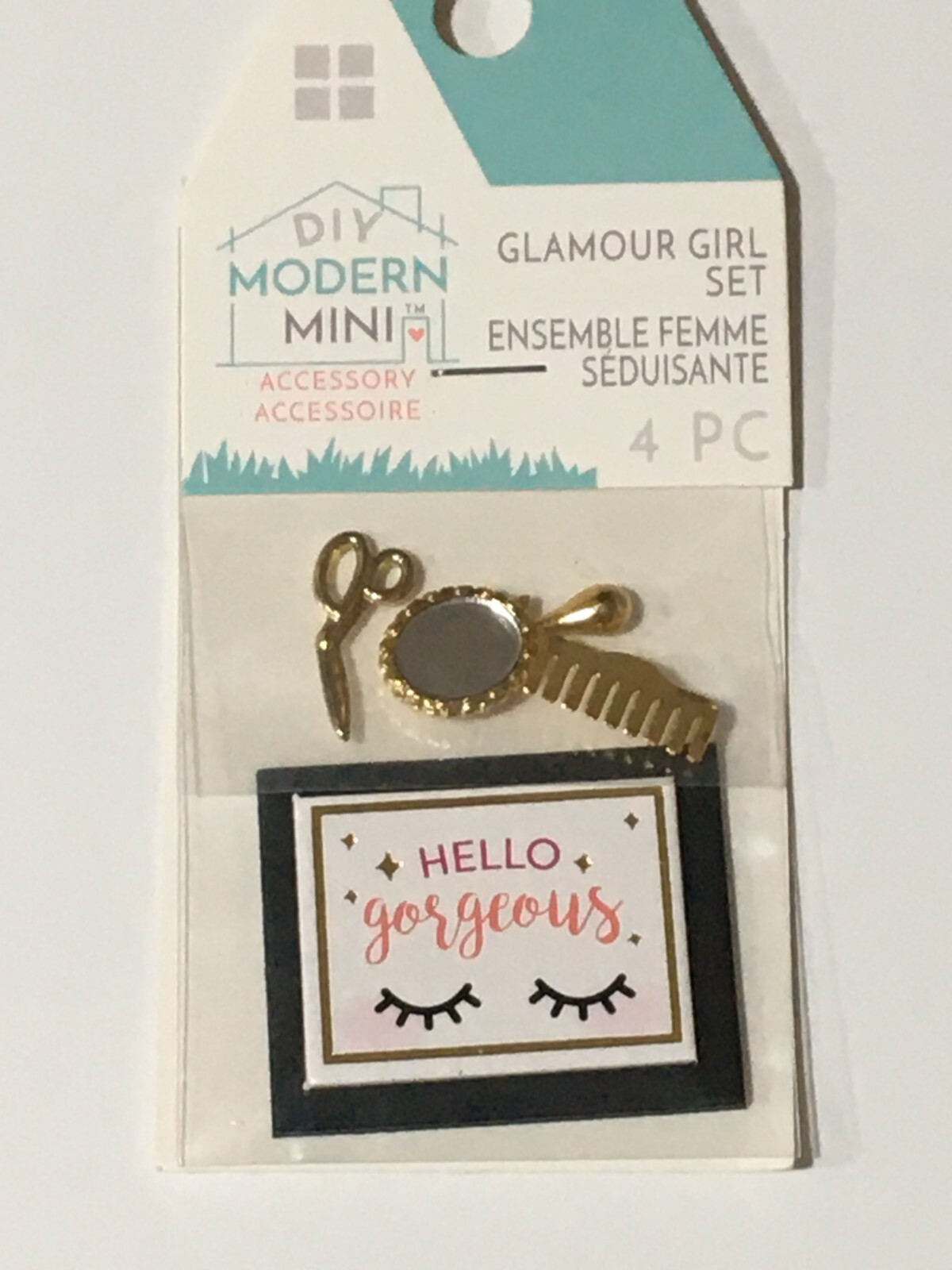 DIY MODERN MINI DOLLHOUSE MINIATURE 4 PC GLAMOUR GIRL SET FREE SHIP | eBay