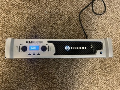 Crown XLS1000 2-Channel Power Amplifier - 350W Tested Working - See ...
