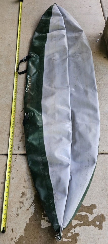 Sportsmans Warehouse Cataraft / Pontoon Boat , Green , Single Pontoon ...