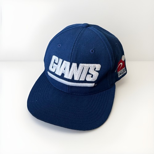 VINTAGE SPORTS SPECIALTIES NEW YORK GIANTS WOOL DRAFT SCRIPT SNAPBACK ...