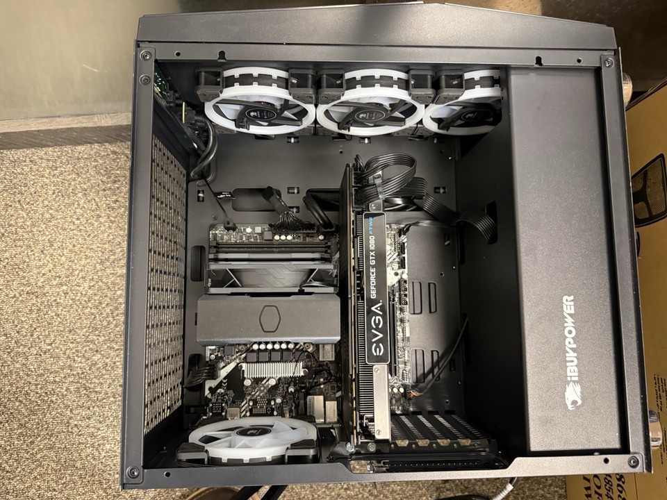 I7-9700 Nvidia GTX 1080 Complete RIG With New Nvme SSD & Windows 11 OS ...