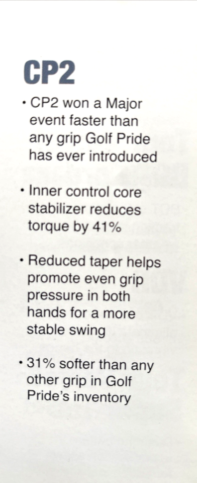 Golf Pride CP2 Wrap Golf Grip | eBay