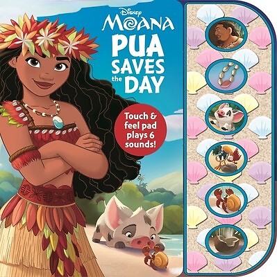 Disney Moana: Pua Saves the Day Sound Book by Pi Kids | eBay