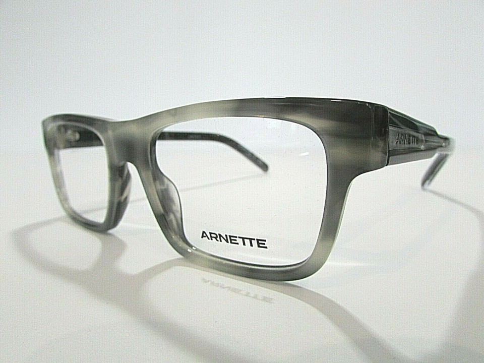 Arnette Kokoro 7190 1199 Shiny Striped Grey Eyeglasses Rx-Able Frame | eBay