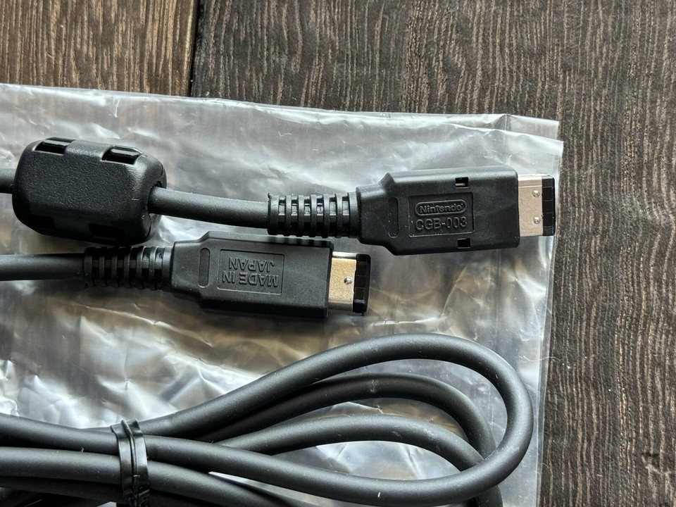 Nintendo Game Boy Color/Pocket/Light OEM Link Cable CGB-003 New In Open ...