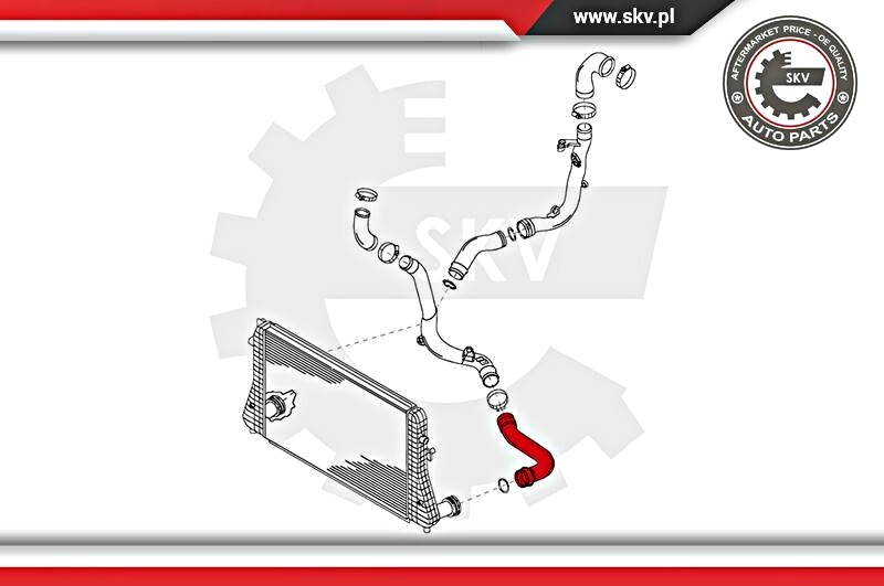 Charger Intake Hose Fits VW Beetle Eos Golf Mk5 Plus Jetta III ...